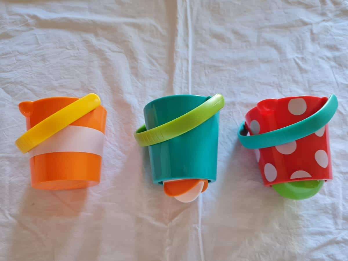 Bath Bucket set (x 3)