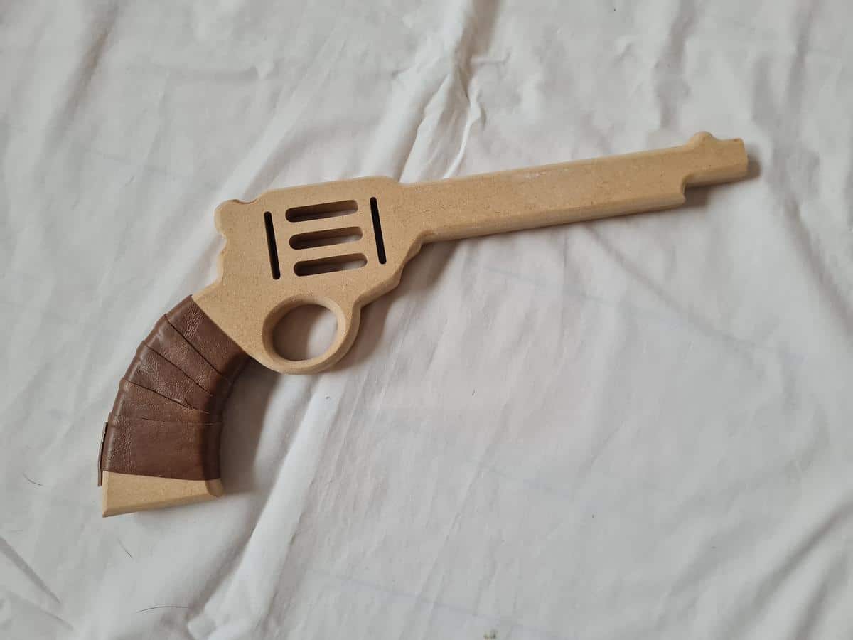 Wooden gun