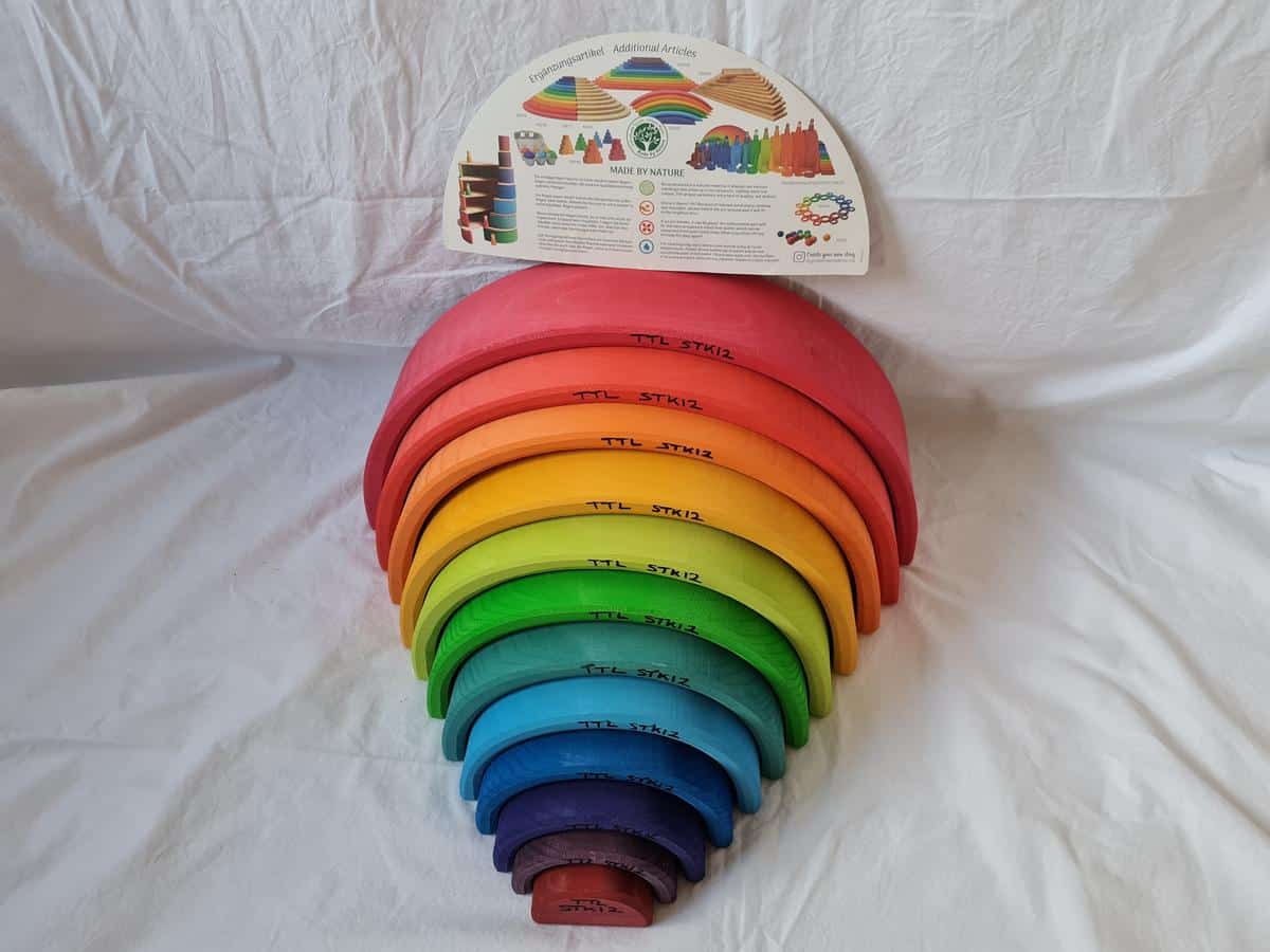 Large Rainbow Stacker